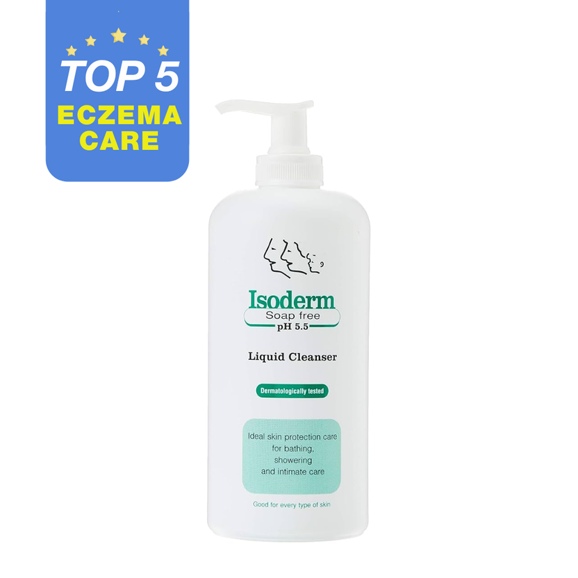 Isoderm Liquid Soap-Free Cleanser With Pump 500ML – Glovida Pharmacy