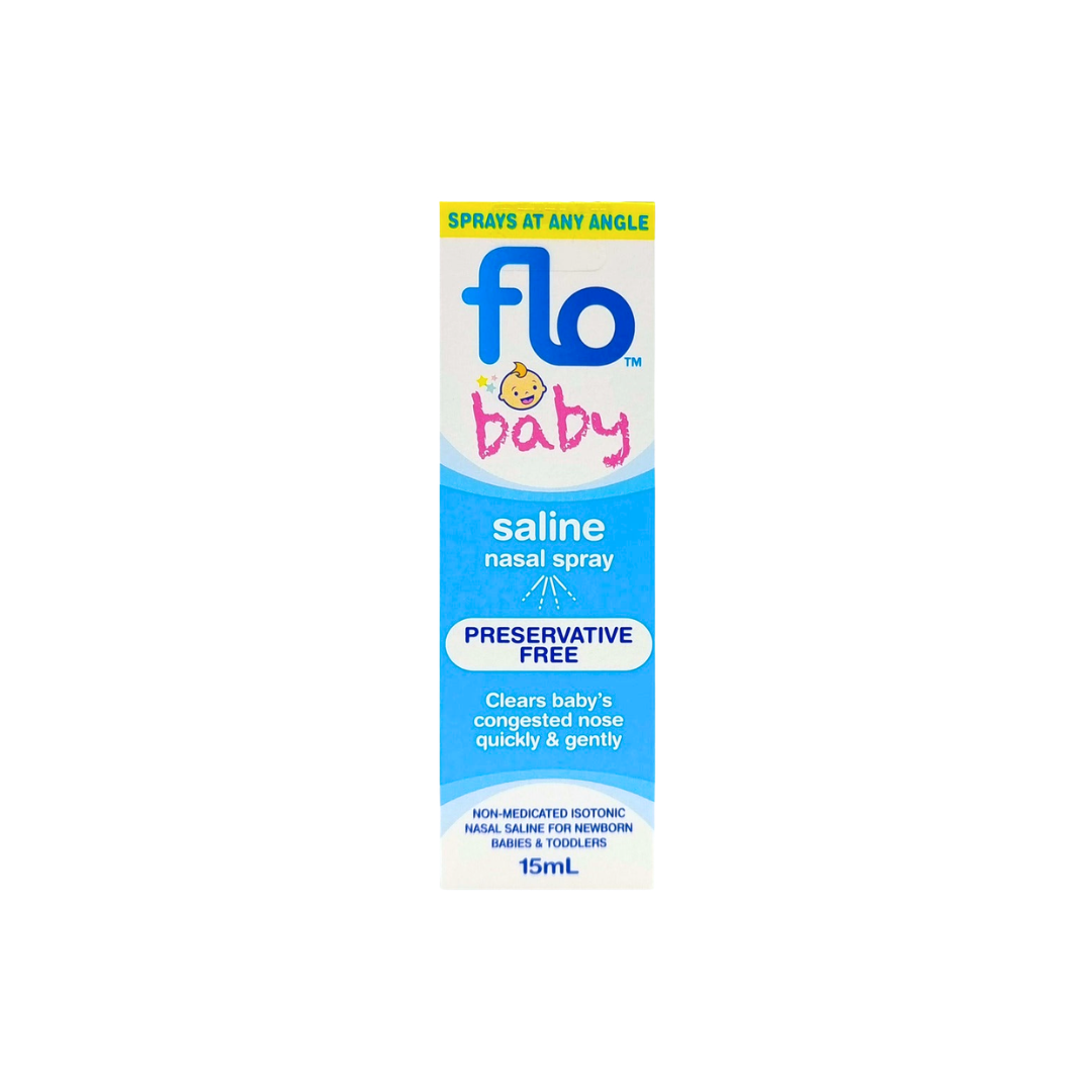 Flo Baby Saline Nasal Spray 15ml 1's – Glovida Pharmacy