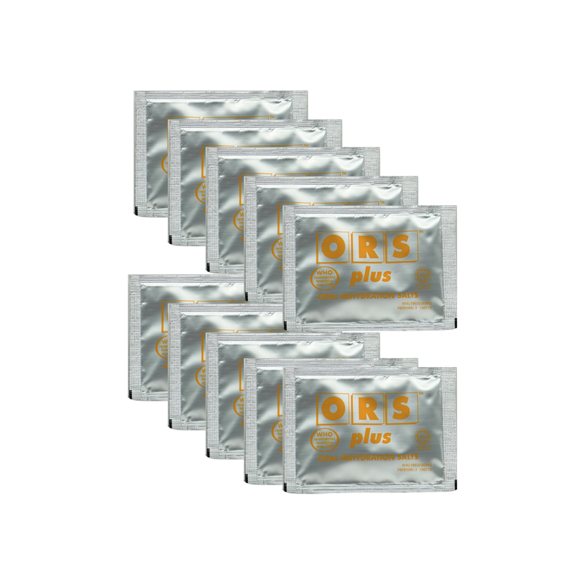 Ors Oral Plus Rehydration Salts 10's [Bundle of 3] – Glovida Pharmacy