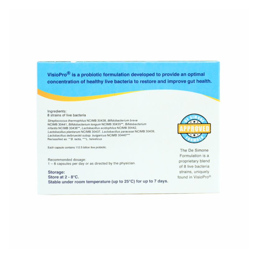 VisioPro (Vivomixx Rebranded) Capsules 30’s [Bundle of 3] | Probiotic ...