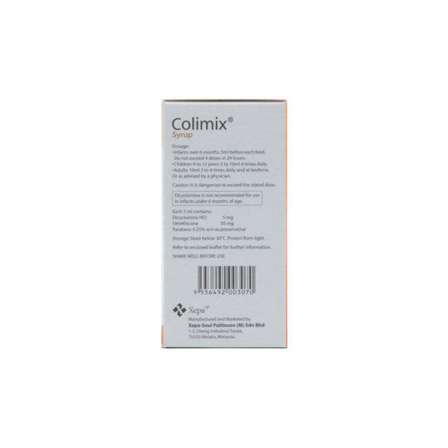Colimix Syrup 60ml – Glovida Pharmacy